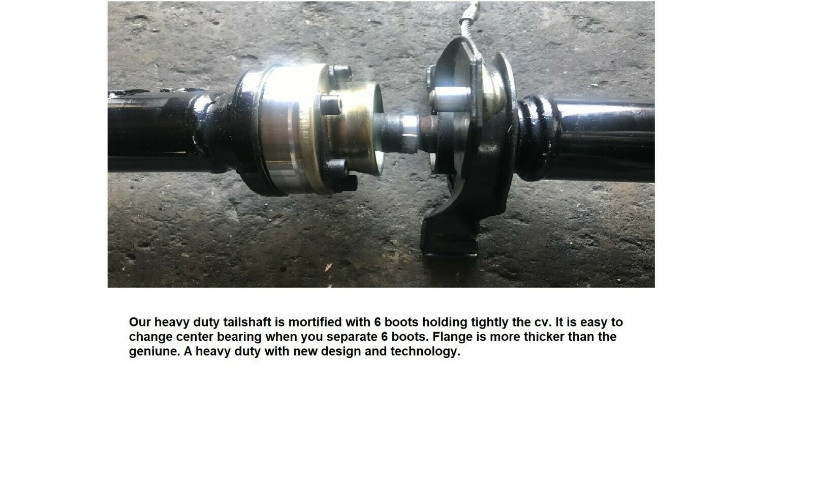 Ford Territory 2WD/RWD Diesel 2.7L Heavy Duty New Tailshaft | B & Z ...